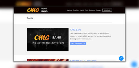 Church Fonts - WorshipResources.church