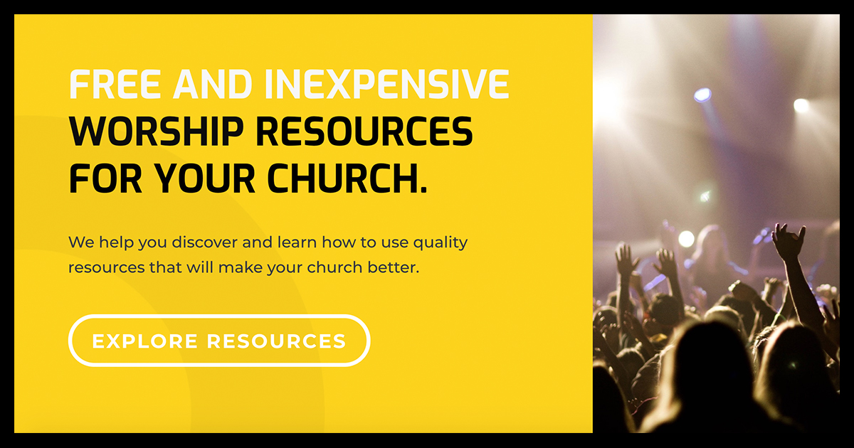 Blog for Worship Leaders - WorshipResources.church